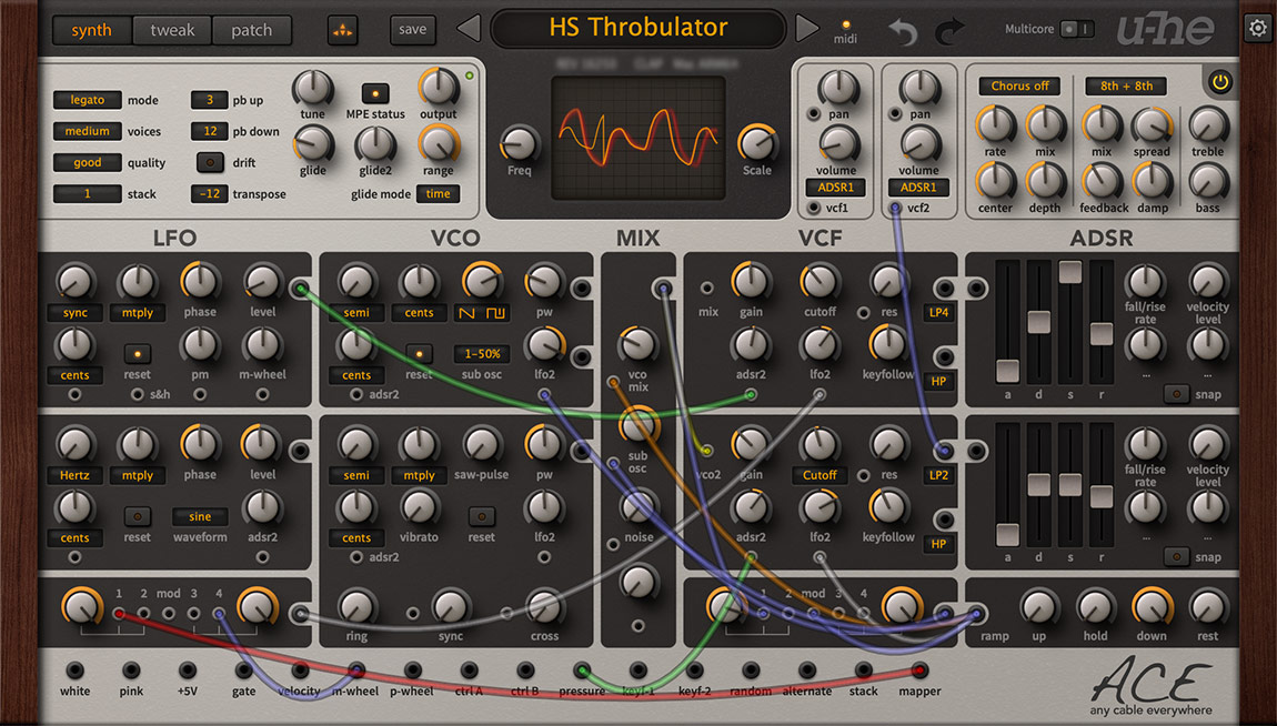 ACE: Gateway into modular | u-he