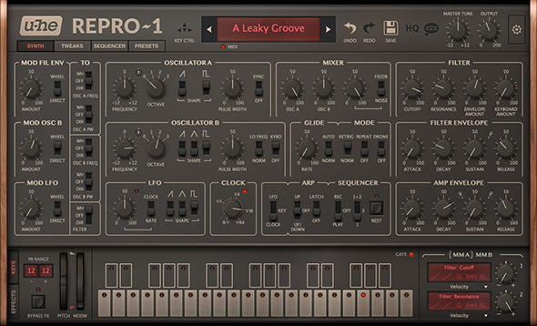 Repro: Two classics, recreated | u-he