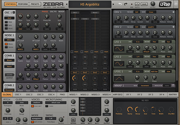 Zebra Legacy: The workhorse synth | u-he